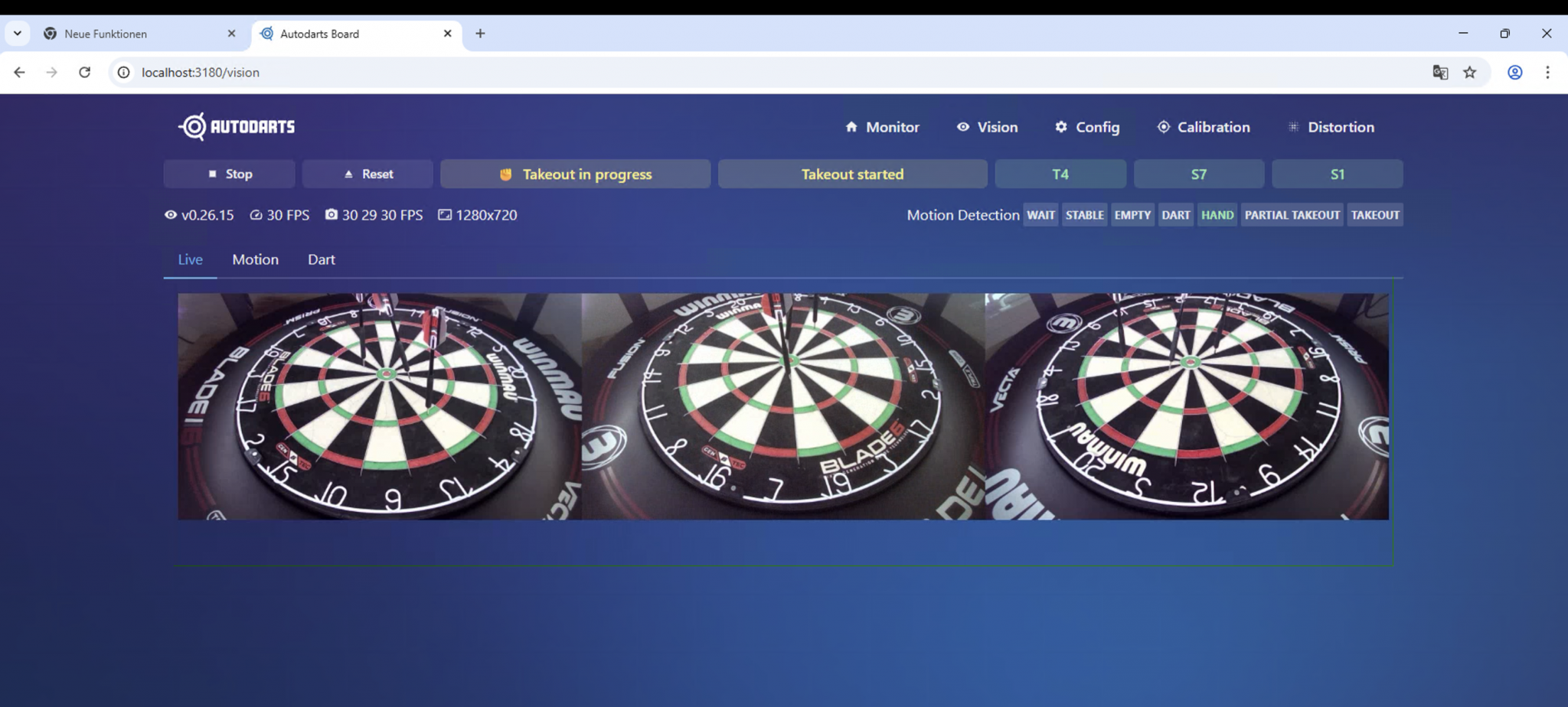 Autodarts Kameraarme Dart Scoring System